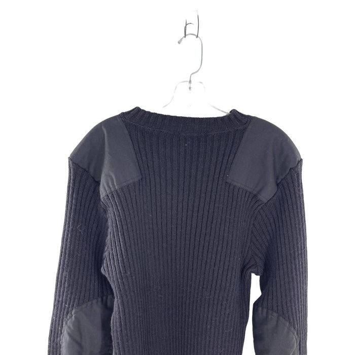 Brigade BRIGADE QUATERMASTERS THE WOOLY PULLY BLACK MILITARY SWEATER ...