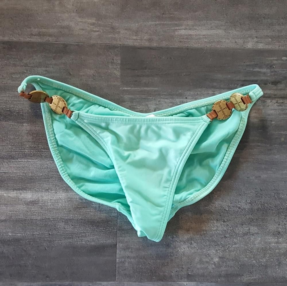 Designer Mint Detailed Sofia Bikini Bottoms Grailed 5739