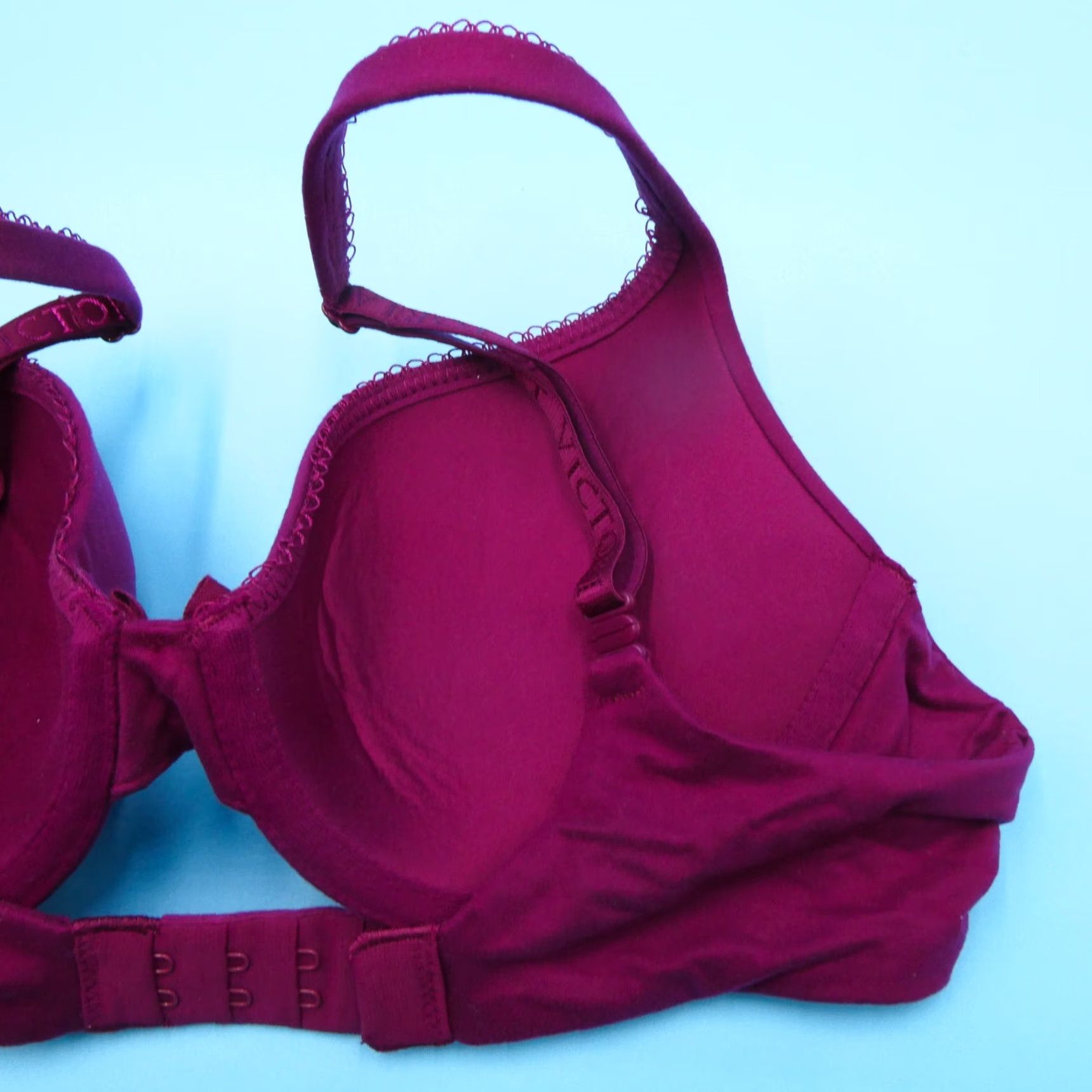Vintage VICTORIA'S SECRET Body by Victoria Push Up Bra 34B Red ...