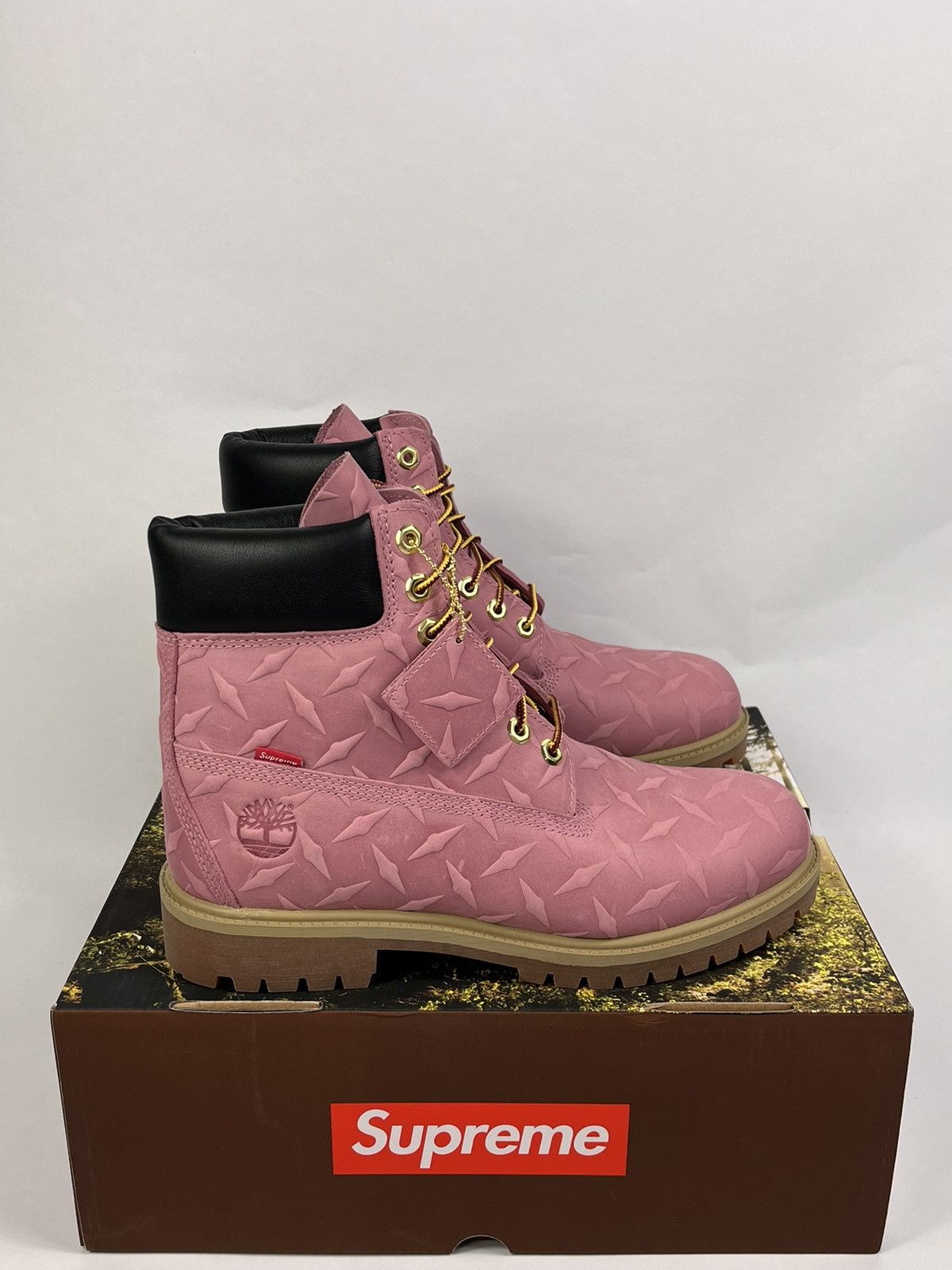 Supreme TIMBERLAND X SUPREME HERITAGE LACE UP BOOTS | Grailed