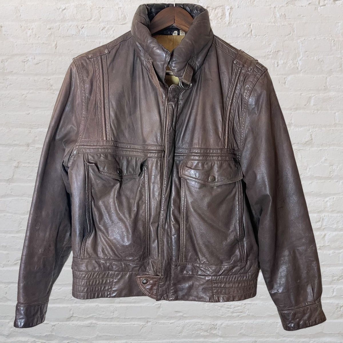 Vintage Rage Vintage Leather Biker Jacket | Grailed