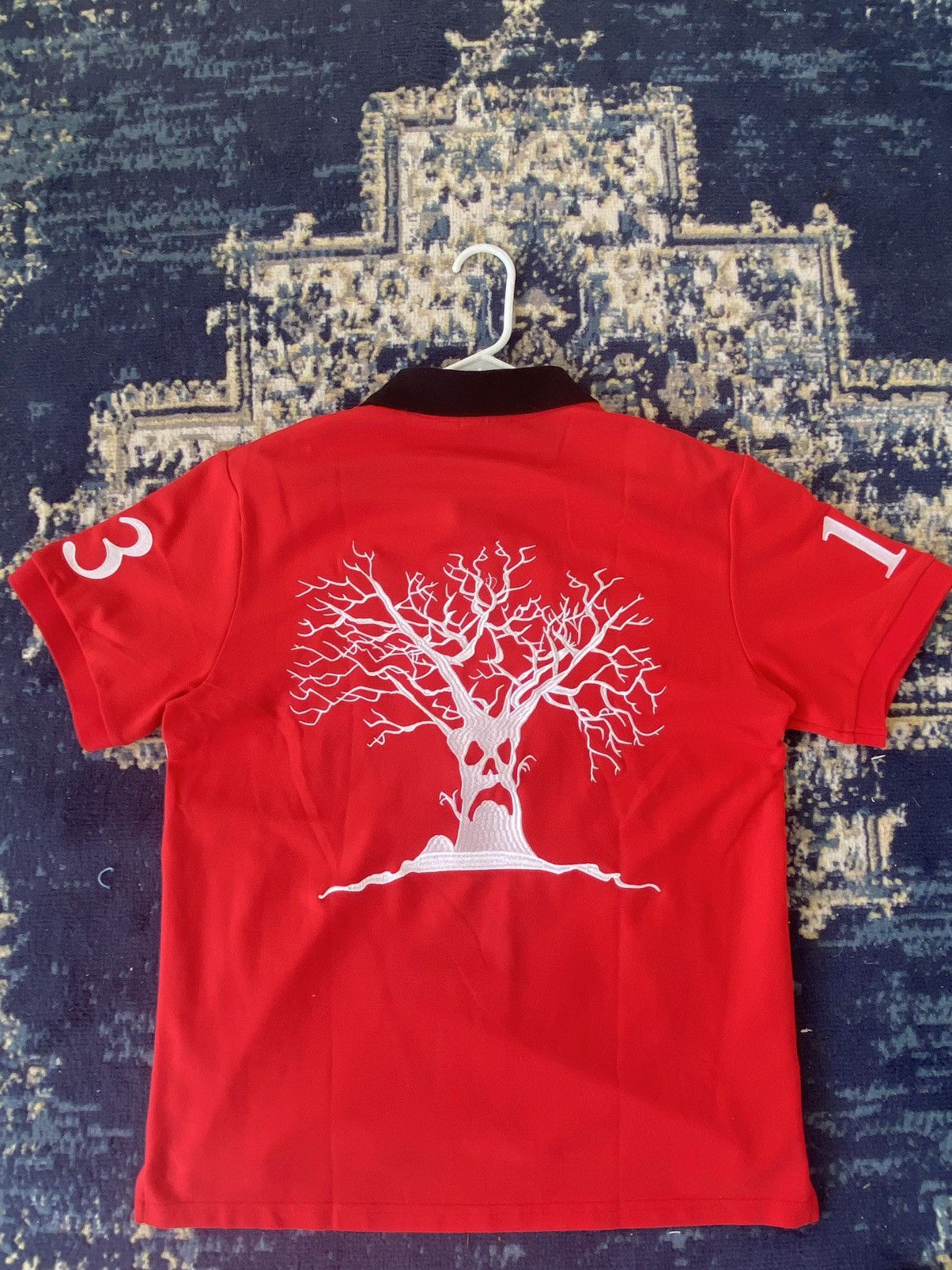 Polo Ralph Lauren Haunted mound tour exclusive red polo | Grailed