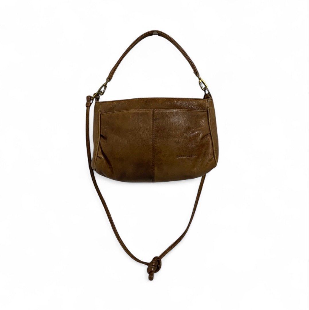 Leather Peter Crane Leather Two Way Bag | Grailed