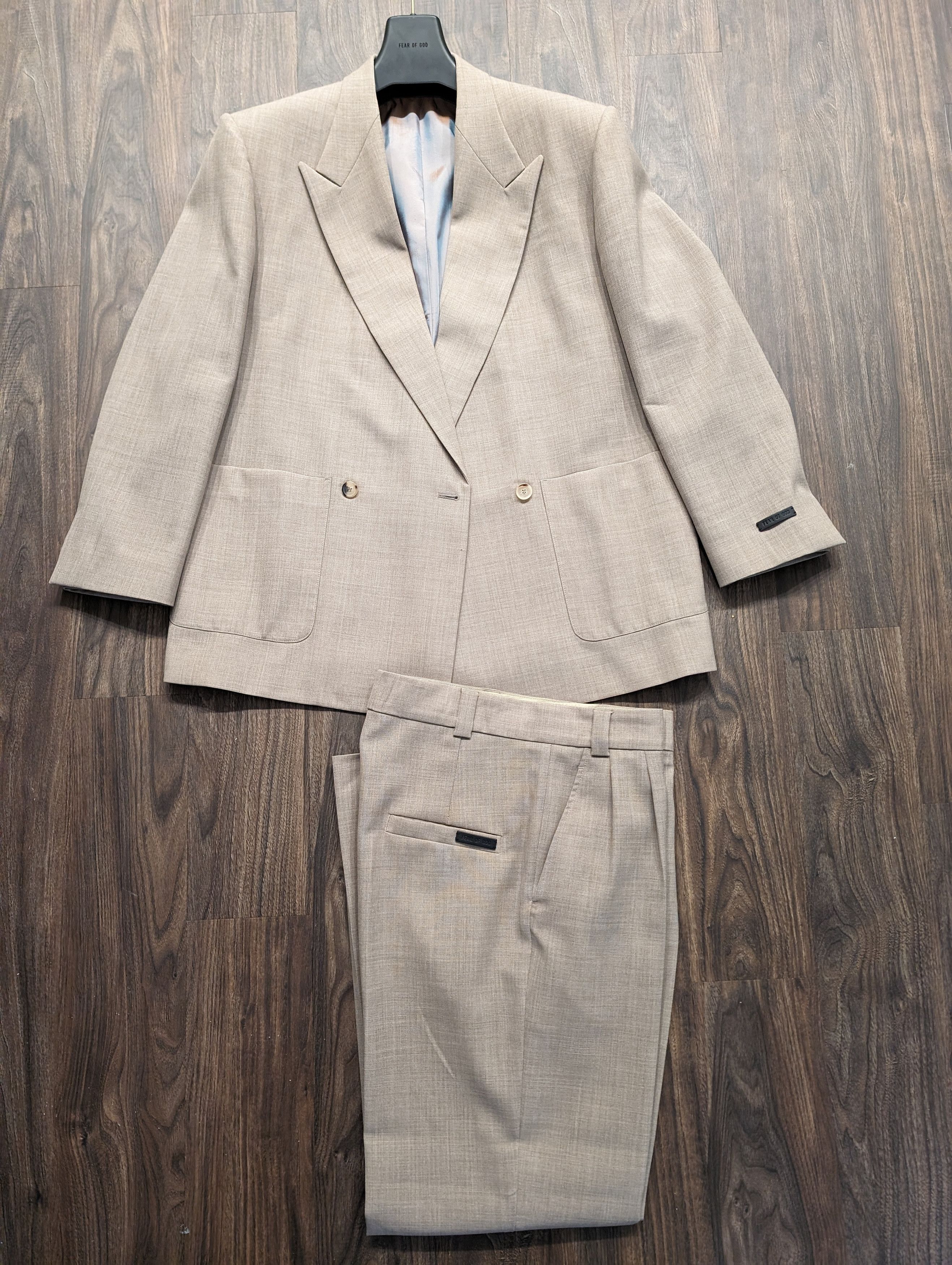 Fear of God Fear of God 7th Collection Full Suit Jacket and Trousers ...