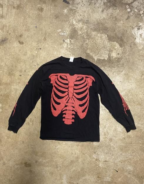 Playboi Carti × Streetwear × Vintage Playboi Carti Skeleton Shirt | Grailed