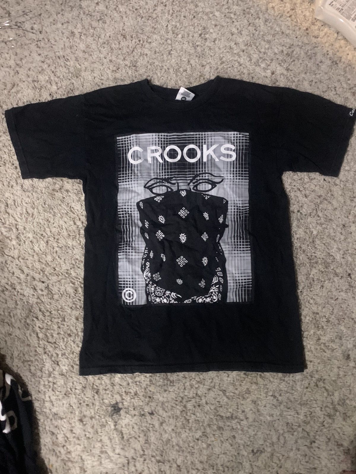 Crooks & Castles Crooks & Castles design tee | Grailed