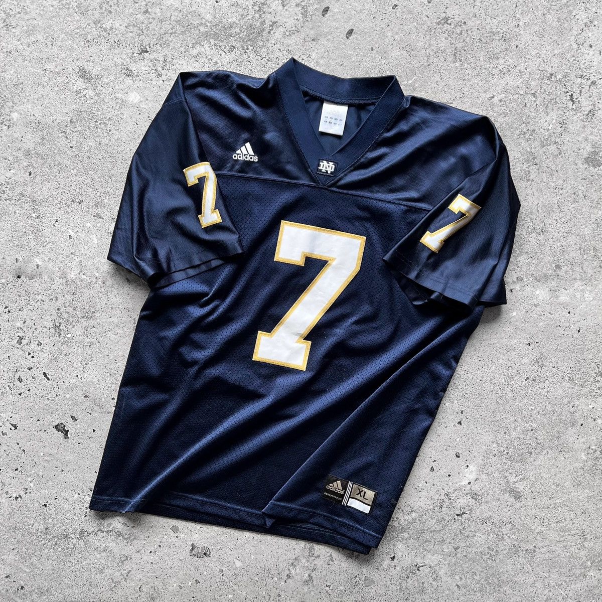 Adidas × NFL × Vintage Adidas Vintage 00s NFL Notre Dame Jersey ...