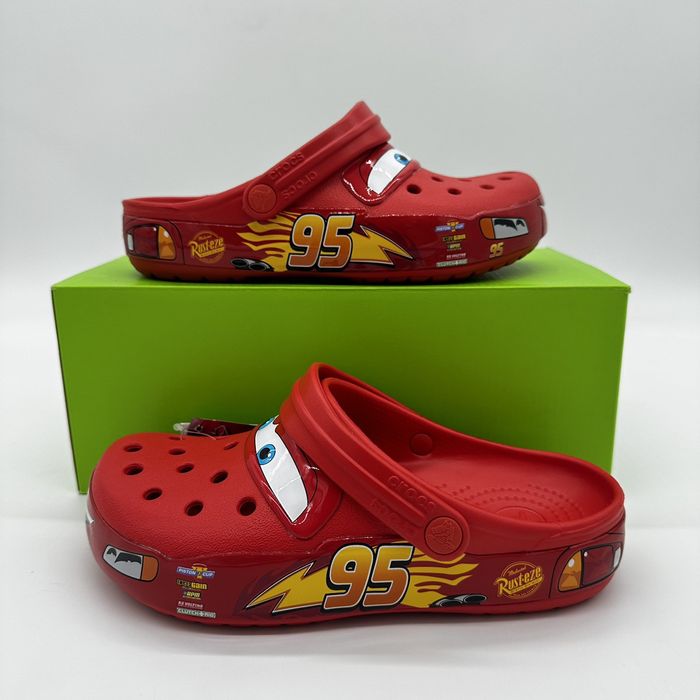 Crocs Cars x Crocs Classic Clog ‘Lightning McQueen’ - Size 4M/6W | Grailed