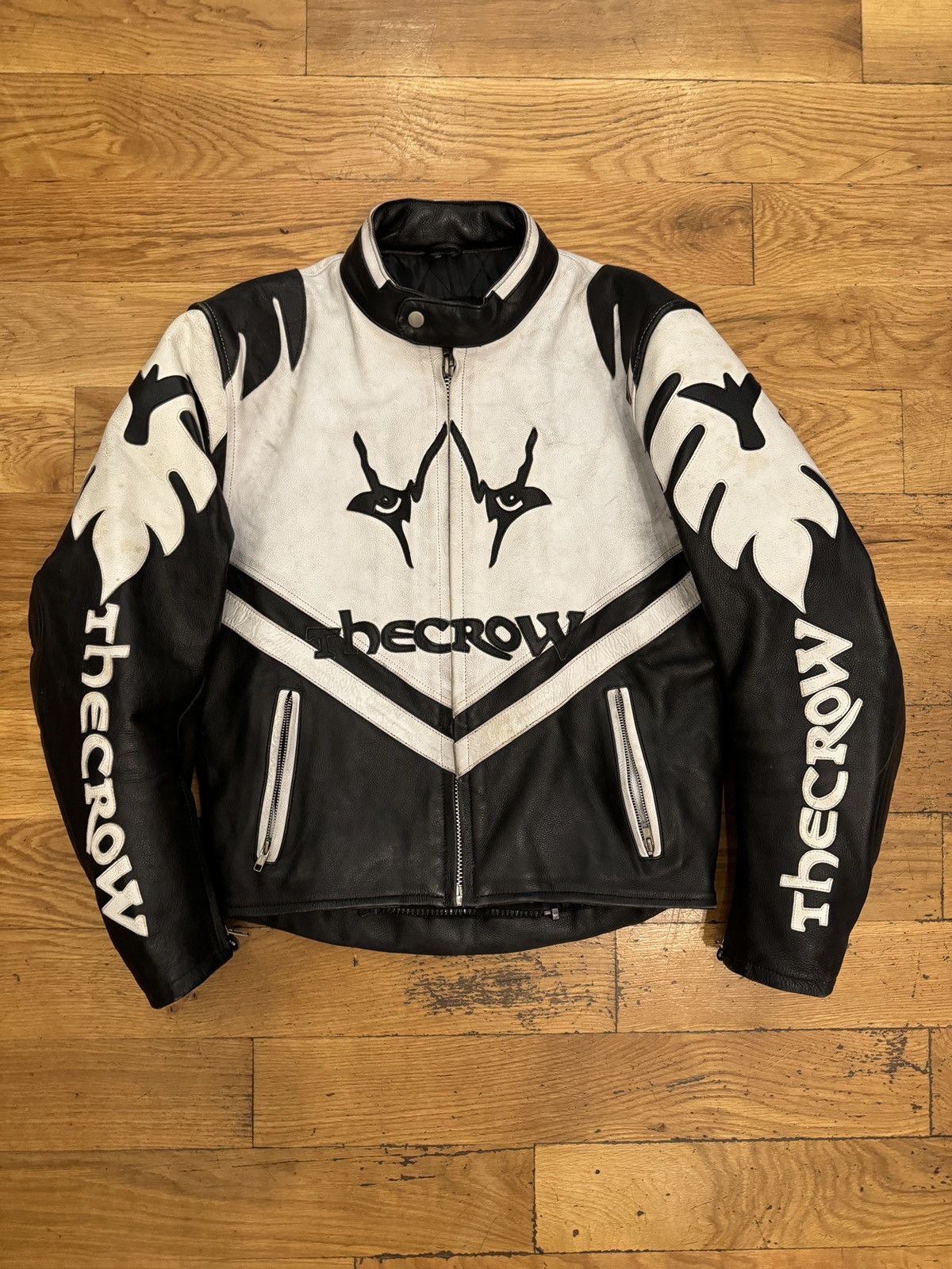 Vintage The Crow Motorcycle Jacket | Grailed