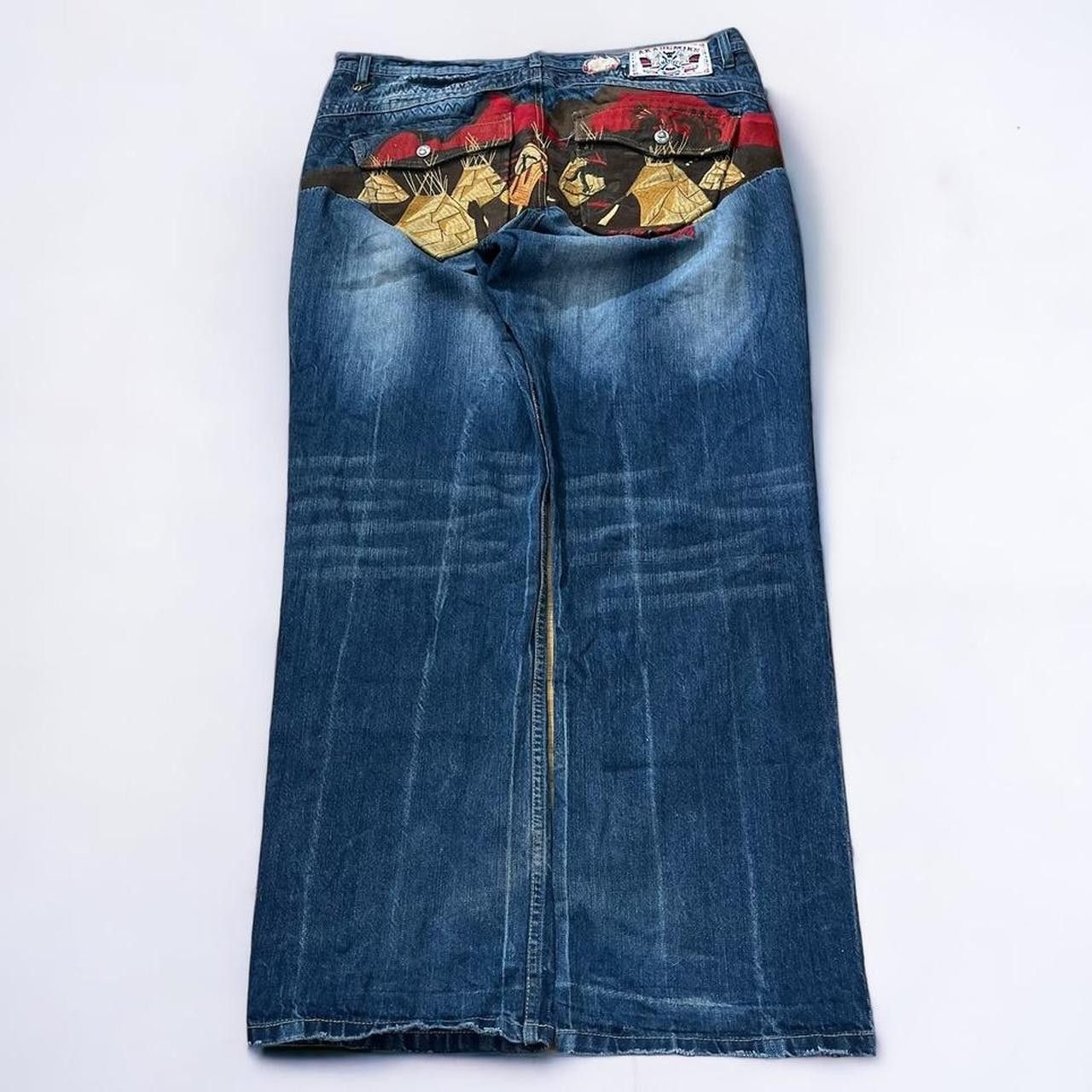 Akademiks × Southpole × Vintage Y2K Akademiks Native American ...