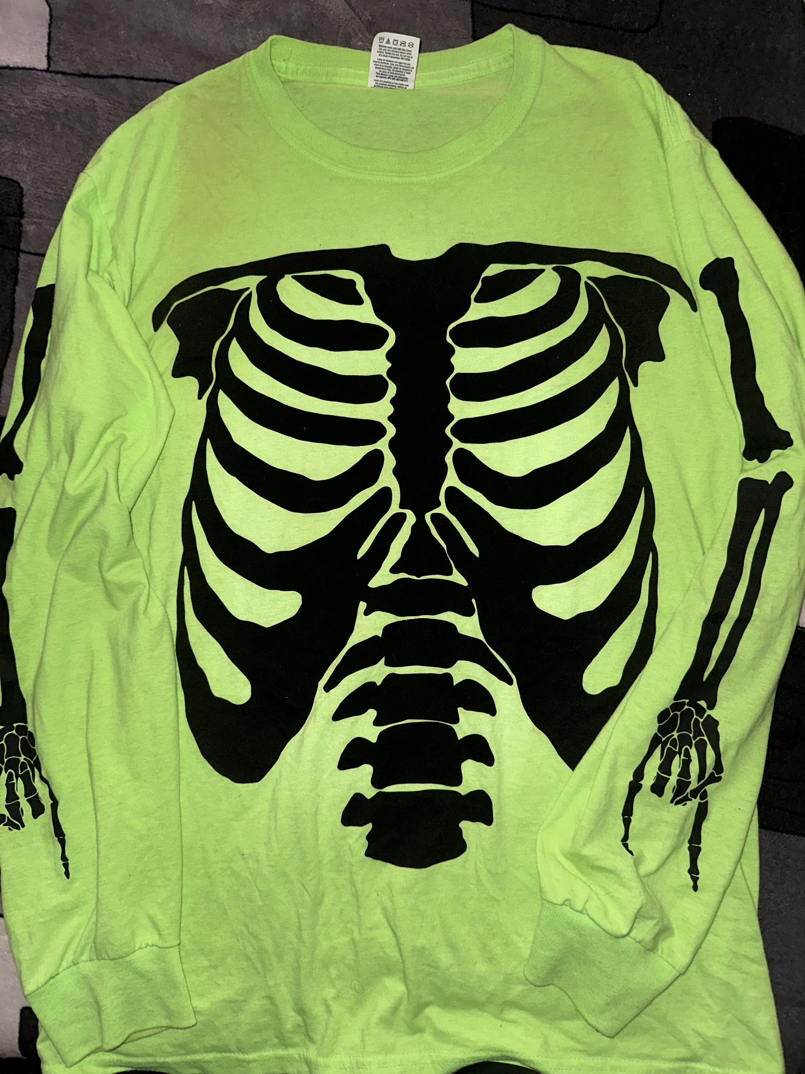 Playboi Carti PLAYBOI CARTI DIE SKELETON LONG SLEEVE | Grailed