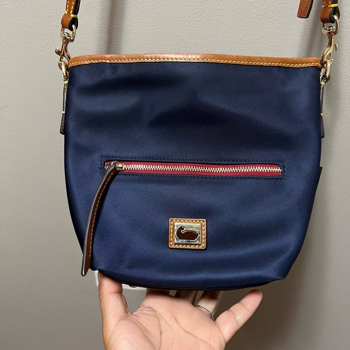 Dooney & Bourke Dooney & Bourke Navy Wayfarer Small Hobo Crossbody ...