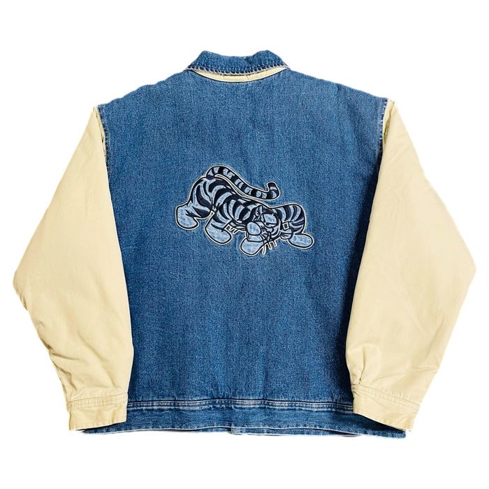 Vintage Vintage Disney Tigger Denim Varsity Jacket XXXtentacion ERD ...