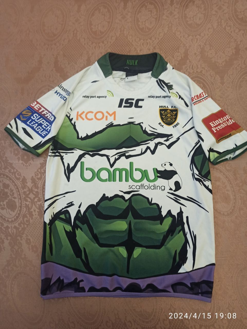 Vintage Hull FC Hulk jersey | Grailed
