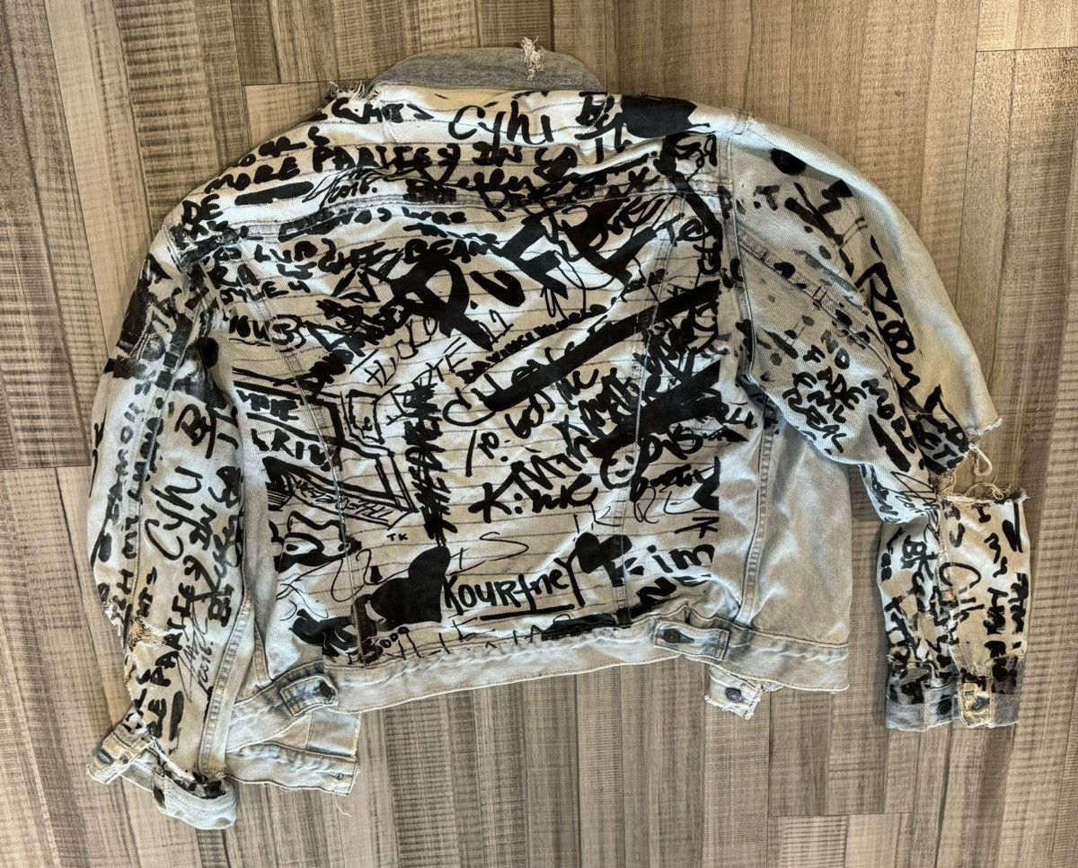 Kanye West Life Of Pablo Denim Jacket | Grailed