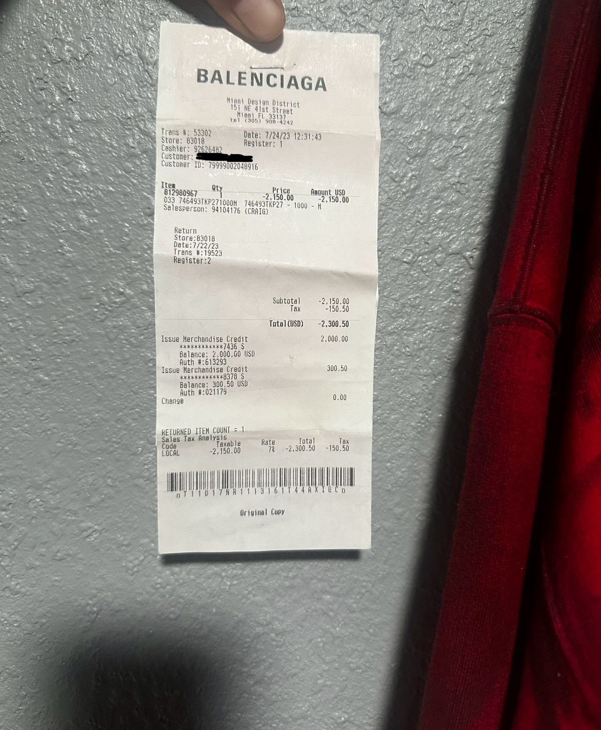 Balenciaga Balenciaga Red Skater Graffiti | Grailed