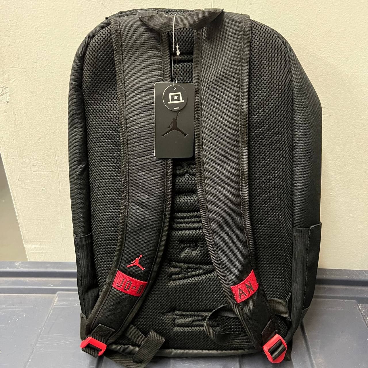 Jordan Brand Nike Air Jordan 23 Bulls Caution Laptop Large Backpack Bag ...