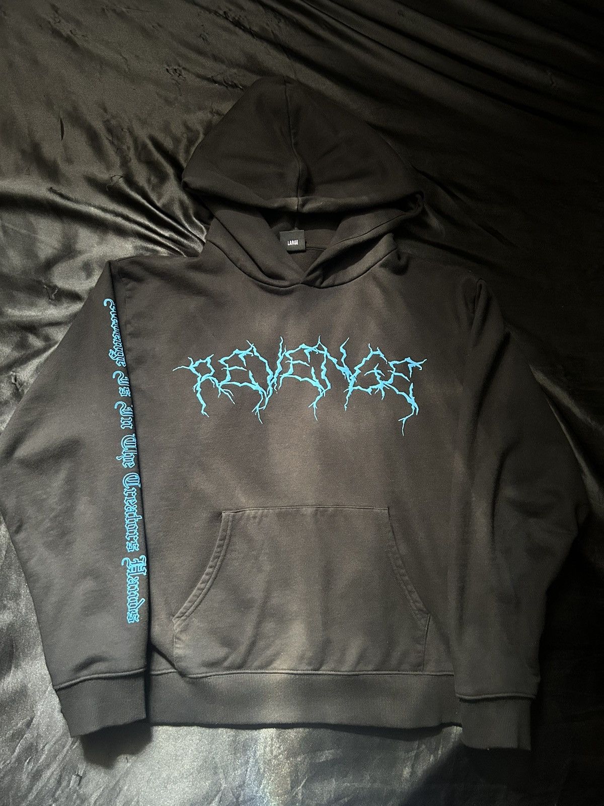 Revenge Revenge Blue Kill Hoodie | Grailed