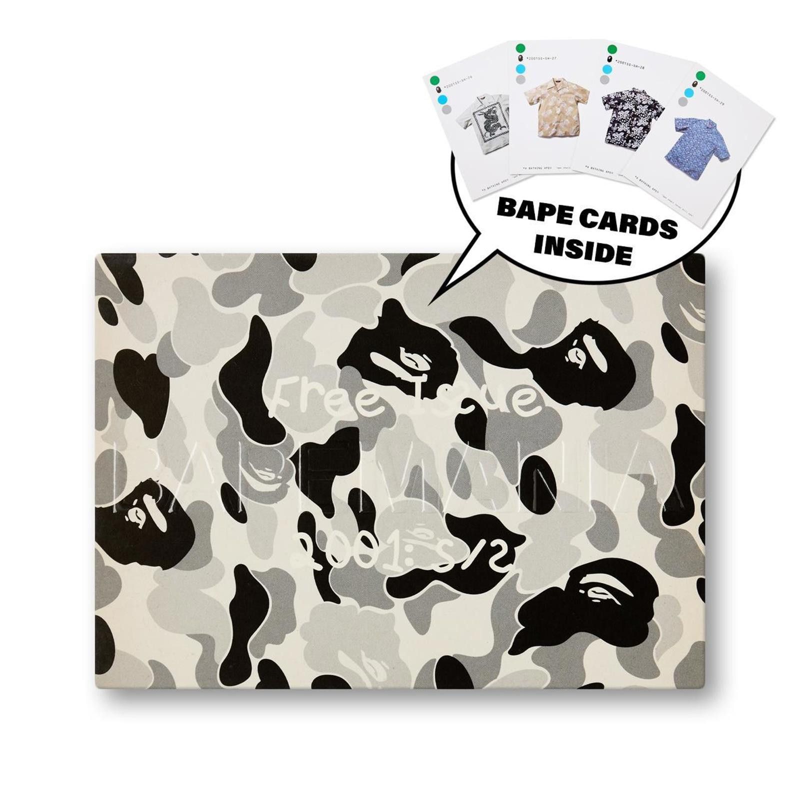 Bape A Bathing Ape 2001 SS BAPEMANIA Collection Cards | Grailed