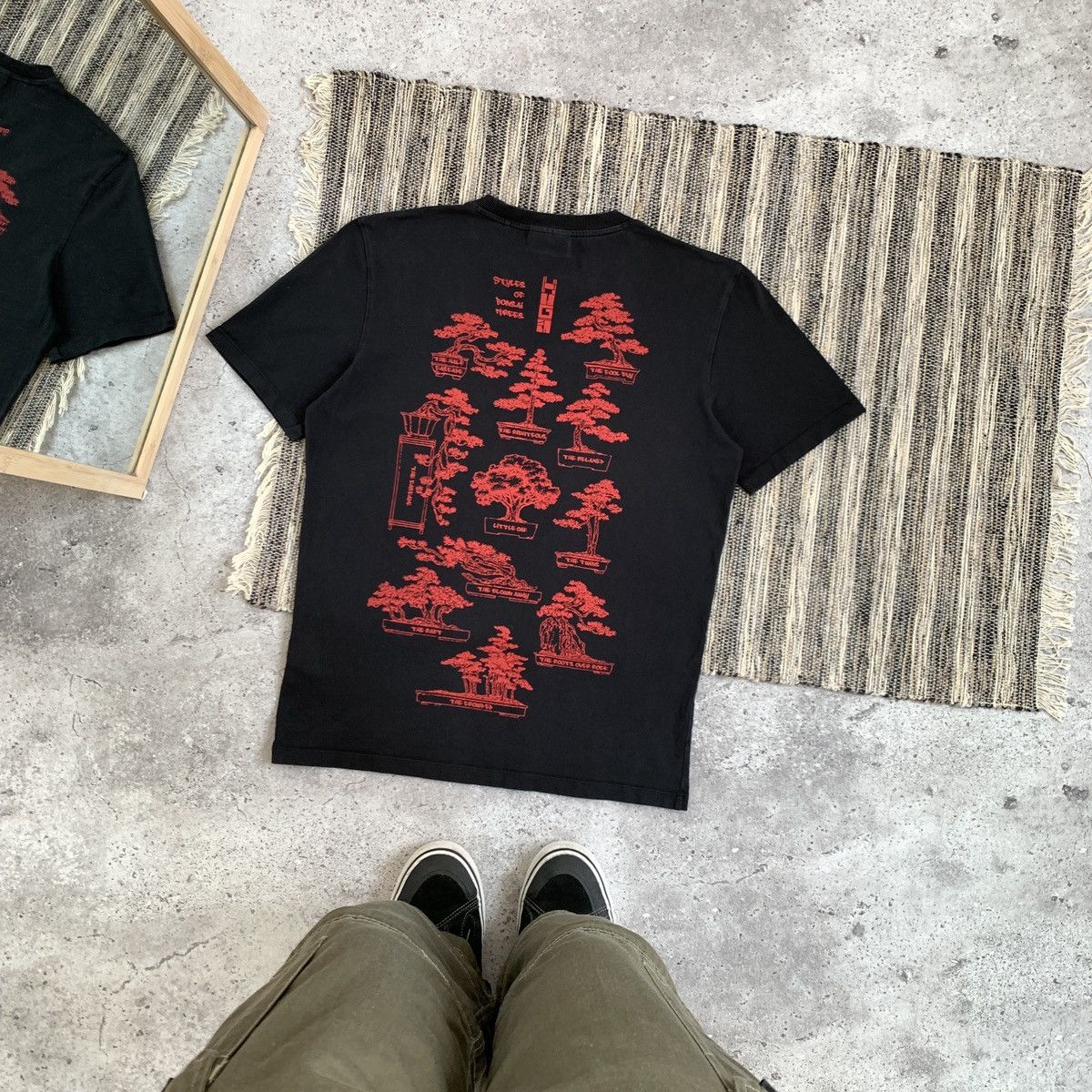 Hugo × Hugo Boss Vintage Hugo BOSS Graphic Black Japanese Tee Shirt S | Grailed