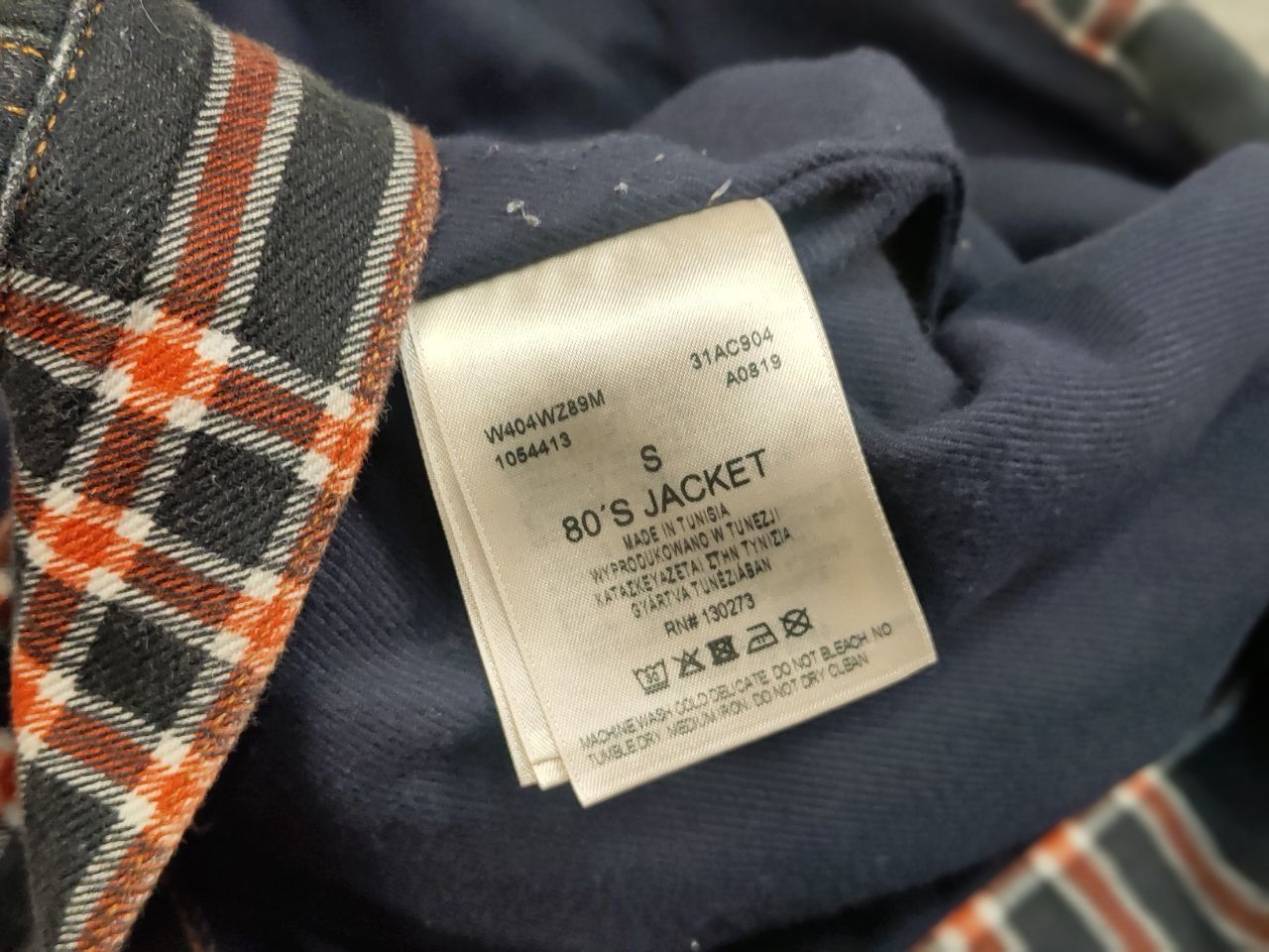 Streetwear × Vintage × Wrangler Wrangler Retro 80's Plaid Check Denim ...