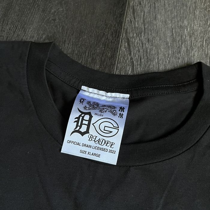 Sad Boys Bladee Drain Gang NYC Face Shield World Tour Logo Tee Shirt ...