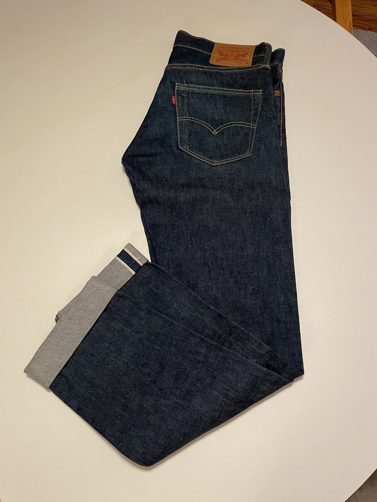 Levi's × White Oak Levi’s White Oak Cone Denim Selvedge USA Made 511 ...