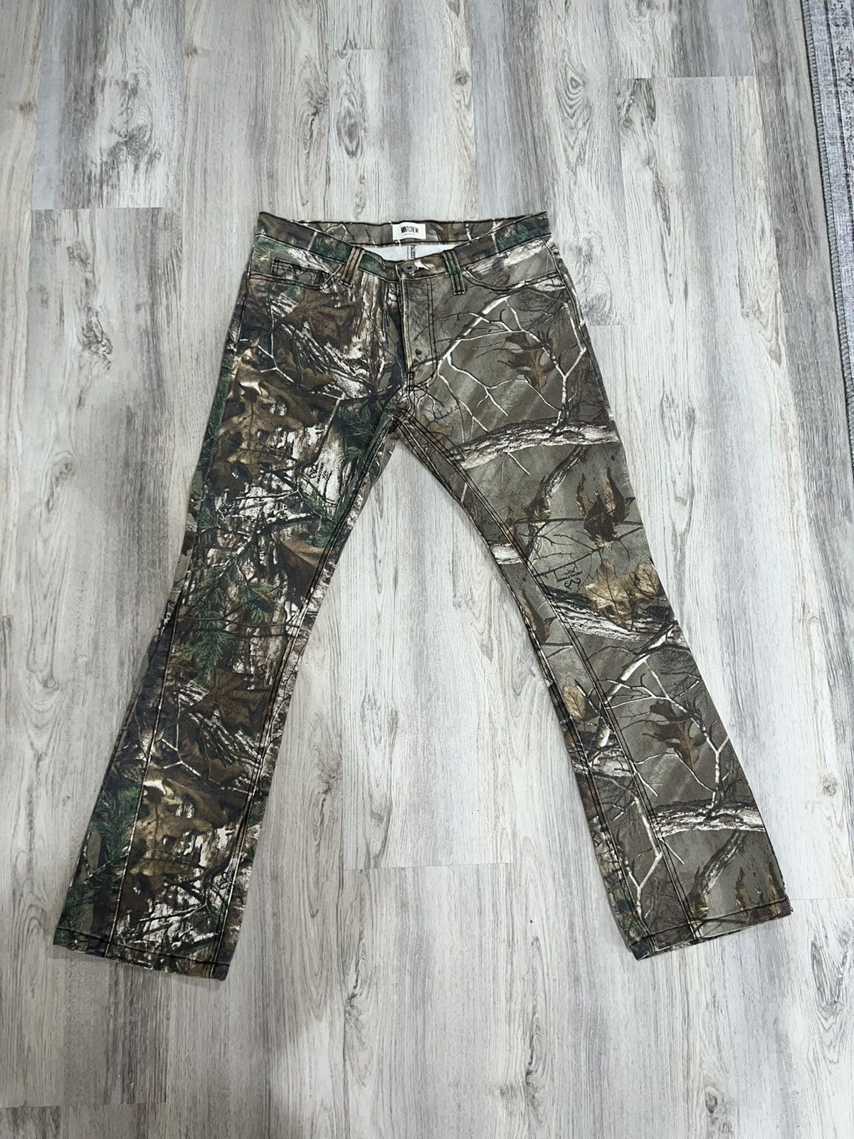 Mintcrew Real Tree Flare Work Pants | Grailed
