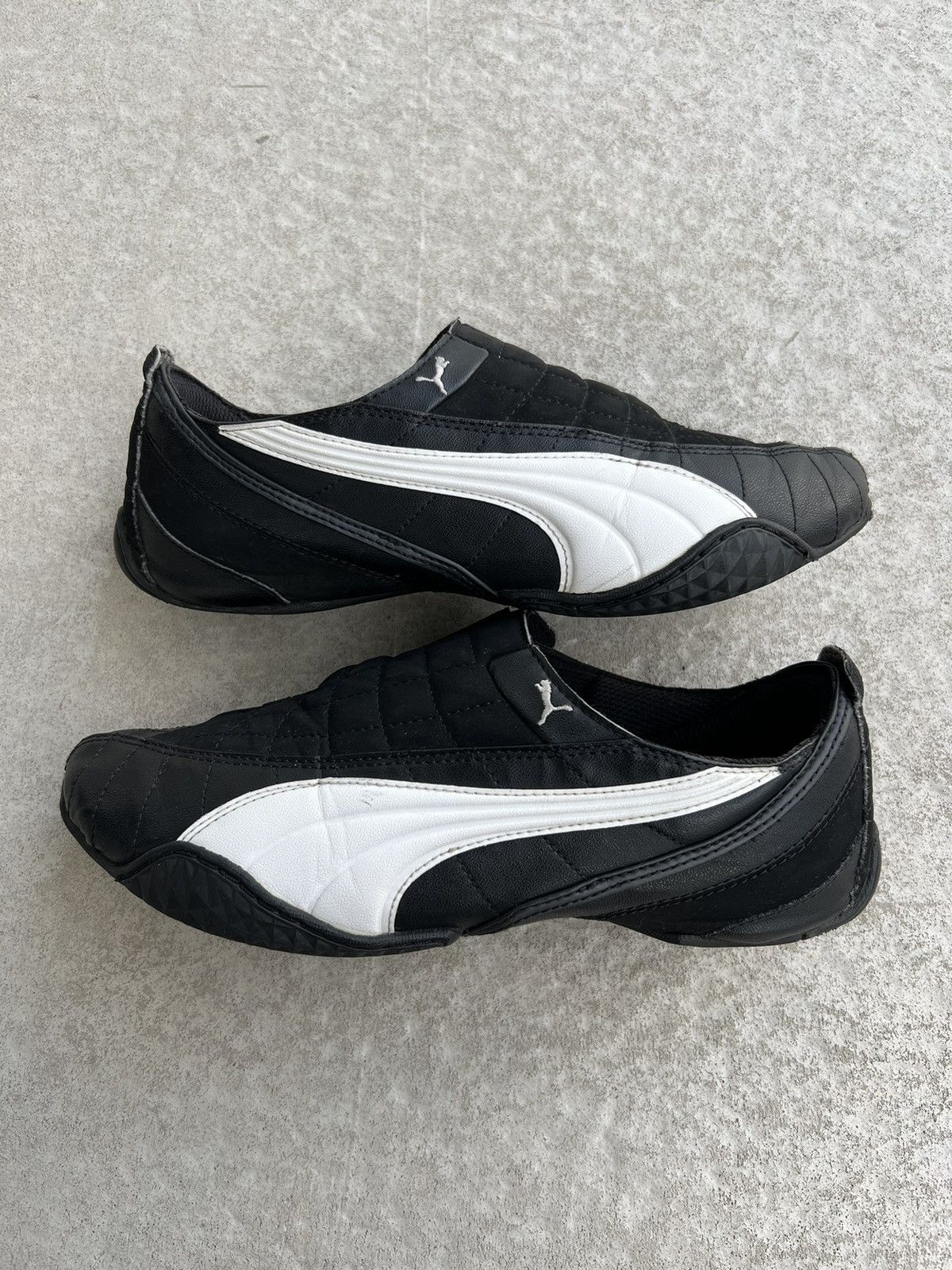 Puma × Vintage 2000s Vintage Puma Shoes Uke Black | Grailed
