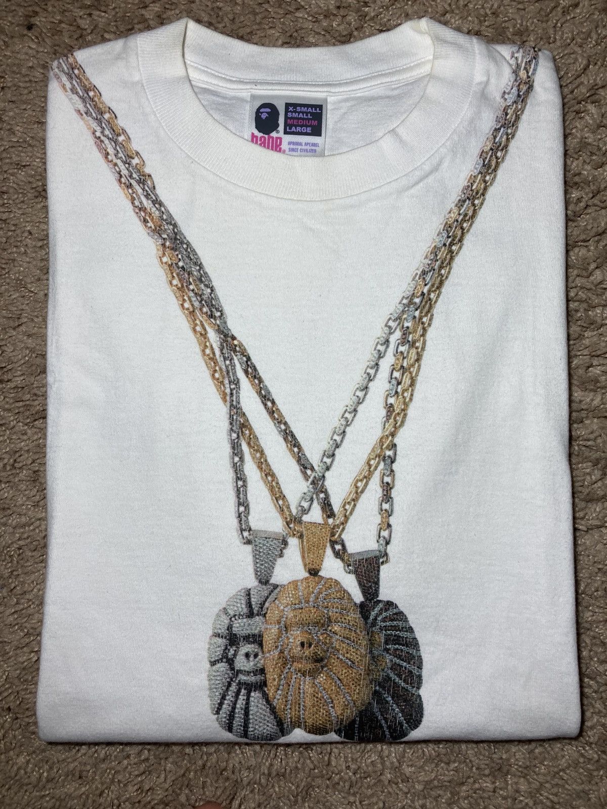 Bape 2008 Bape Jacob The Jeweler Nigo Chains Jewelry Trompe Gold | Grailed