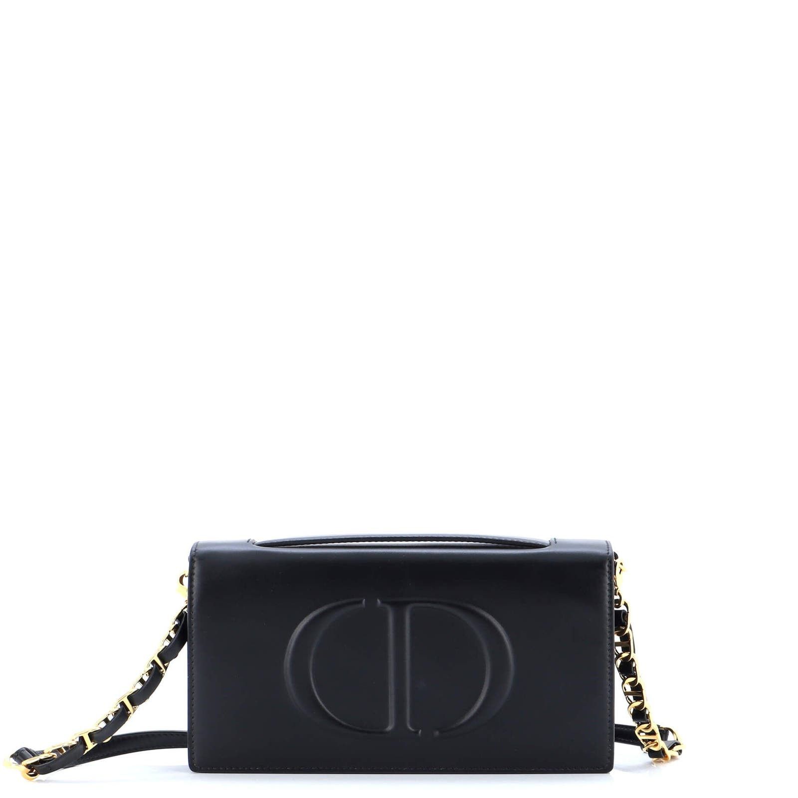 Dior CD Signature Flap Bag Leather Mini | Grailed