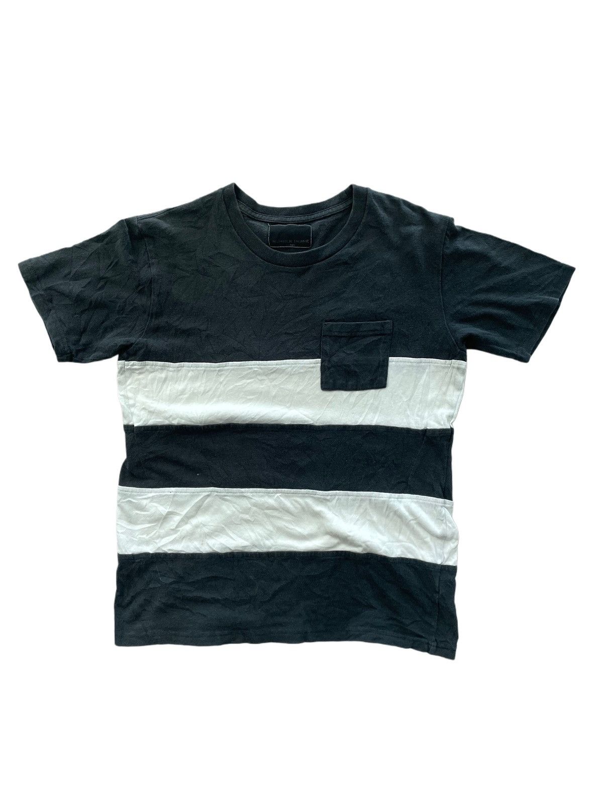 Number (N)ine × Takahiromiyashita The Soloist. NUMBER NINE STRIPE SHIRT ...