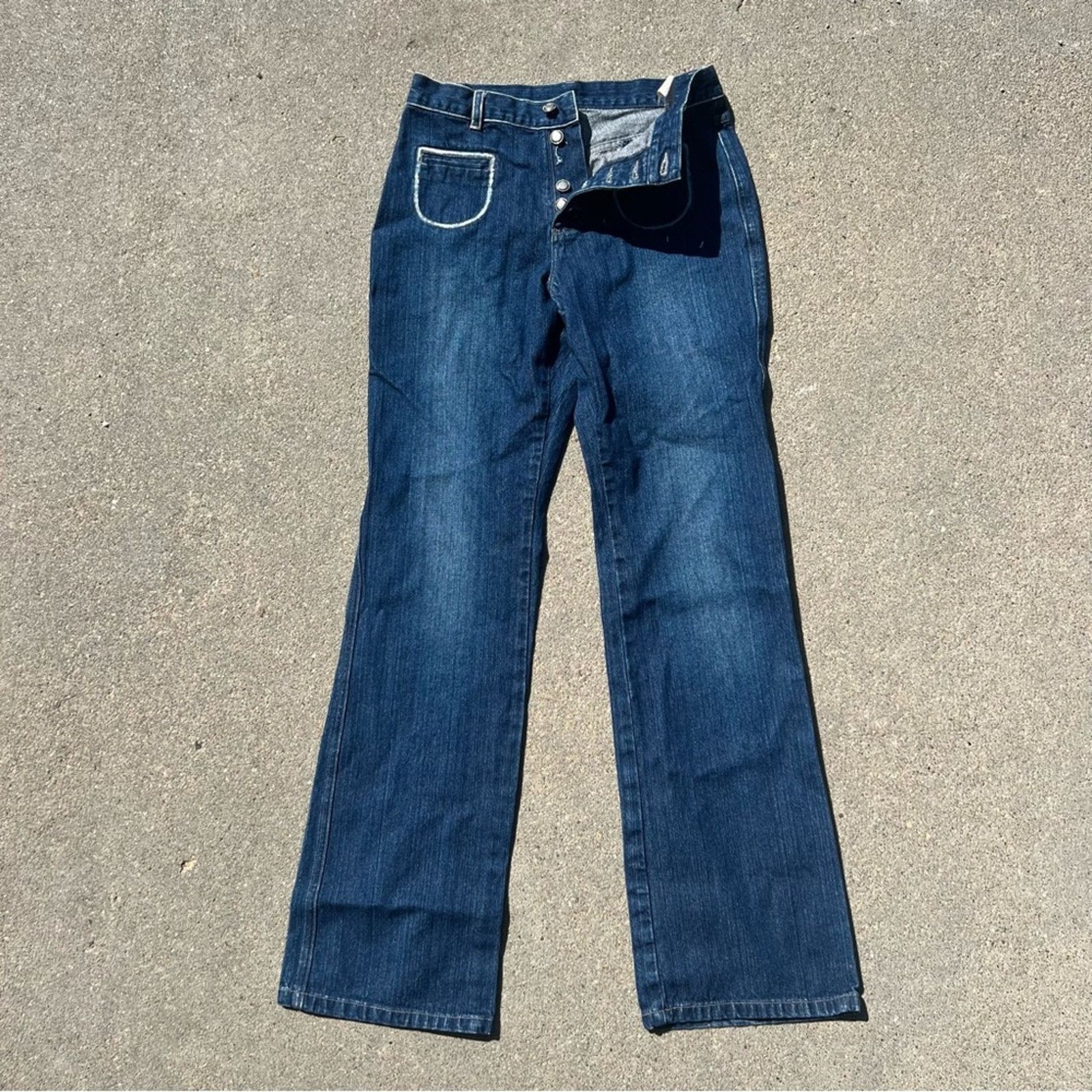 Wrangler 90s Y2K wrangler 20X button fly bareback trouser jeans | Grailed