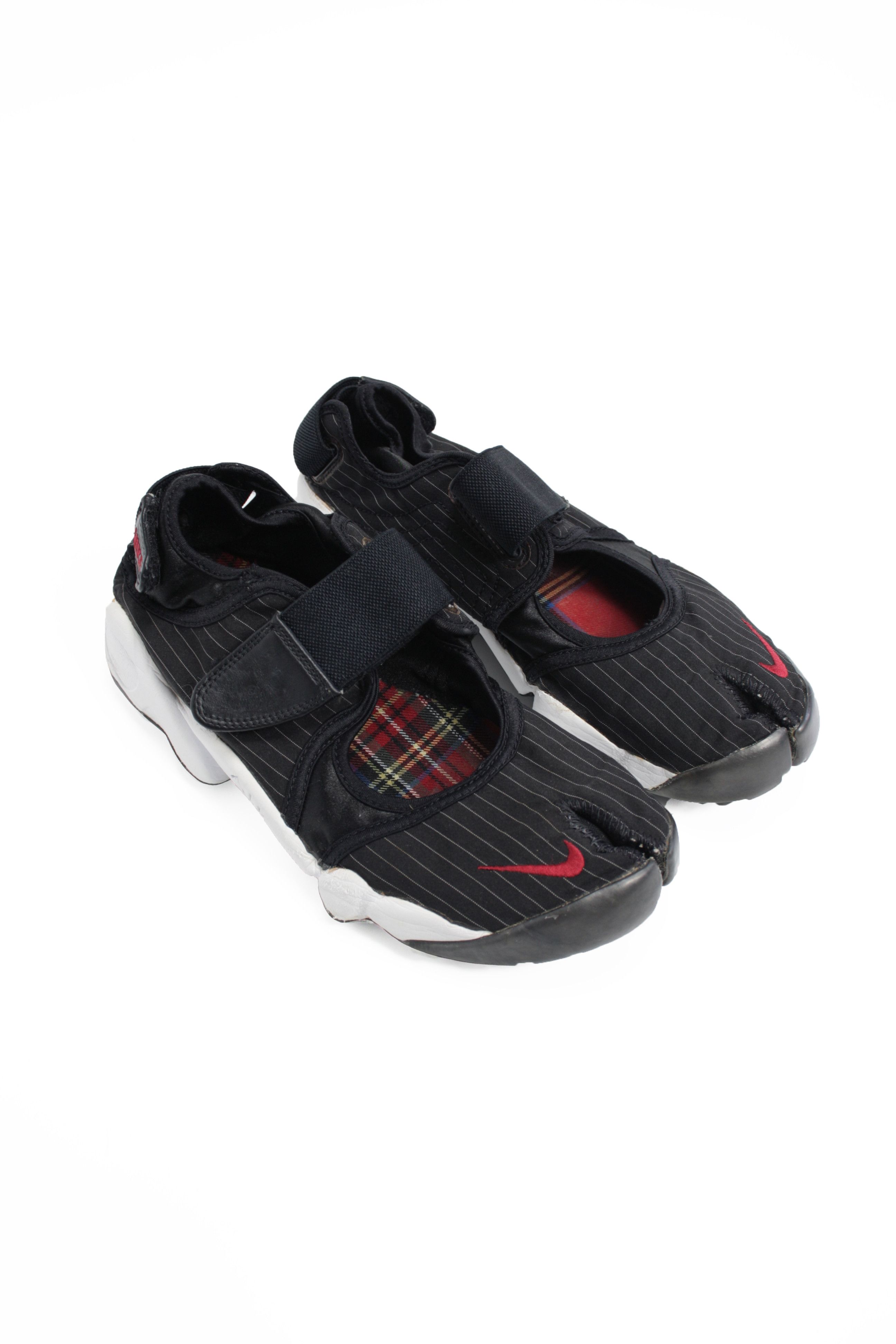 Japanese Brand × Nike × Vintage Nike Air Rift 2007 Pinstripe Tabi ...
