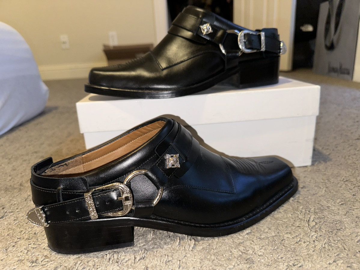 Toga Toga Virilis western slingback leather mule | Grailed