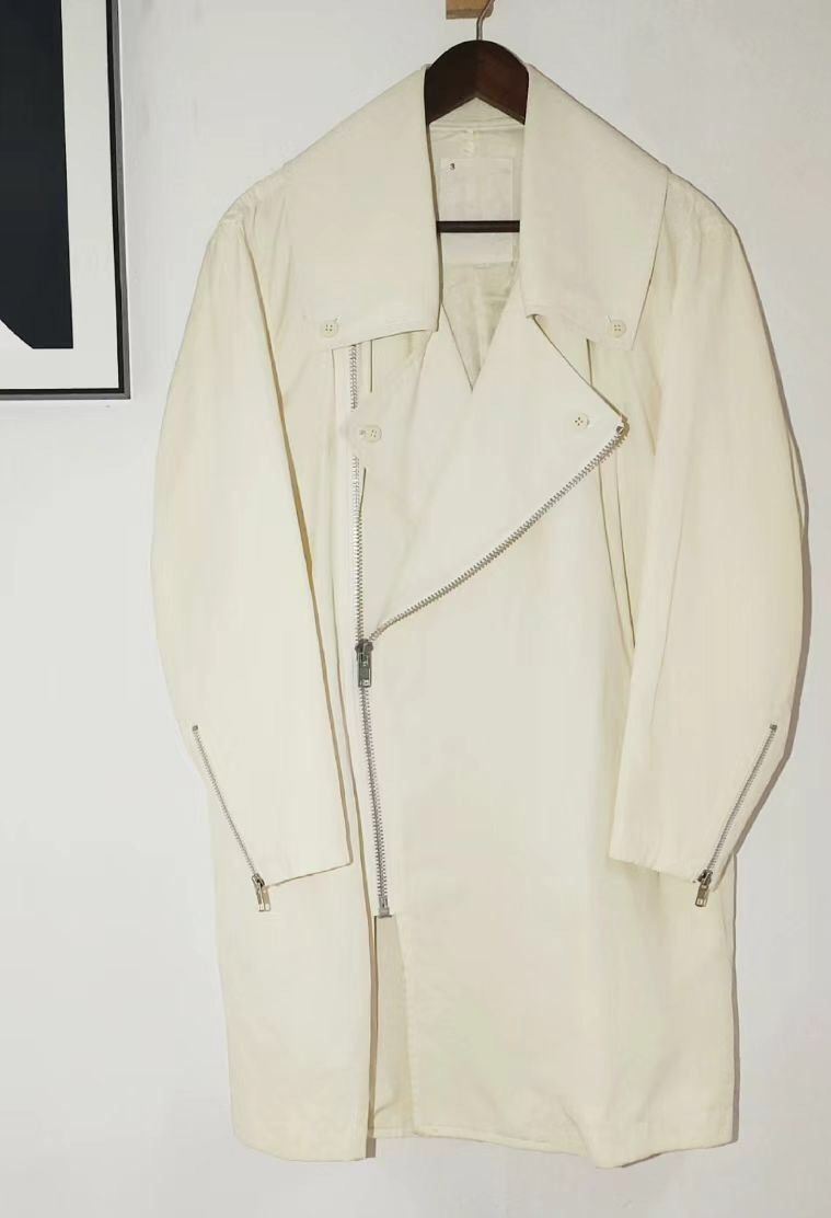 Yohji Yamamoto Yohji Yamamoto 90S Motorcycle Zipper Coat | Grailed