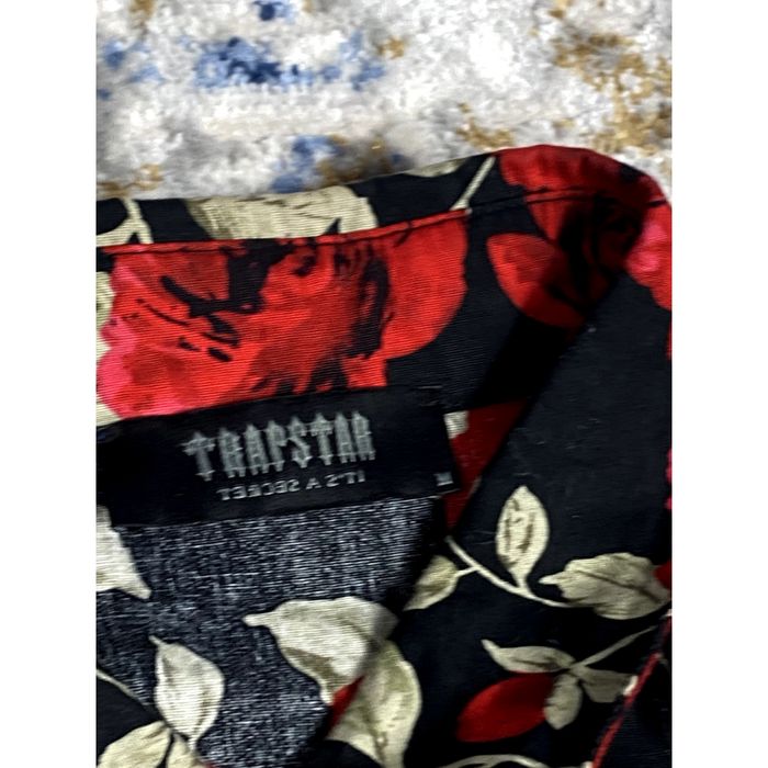 Trapstar London TRAPSTAR LONDON FLORAL ROSES SHIRT BRED DRILL SUPREME ...
