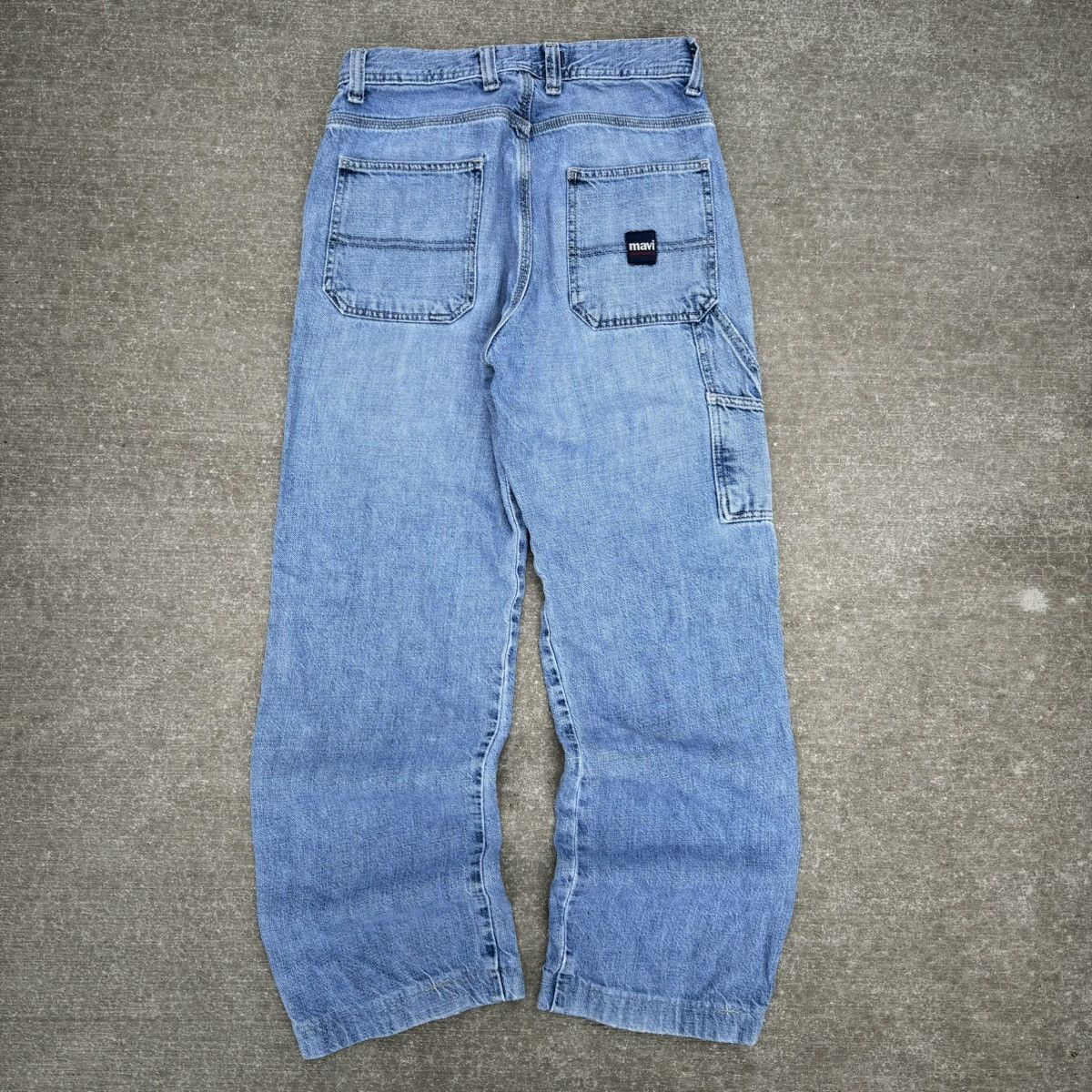 Jnco × Mavi × Vintage BAGGY VINTAGE Y2K MAVI LIGHT WASH CARPENTER DENIM ...