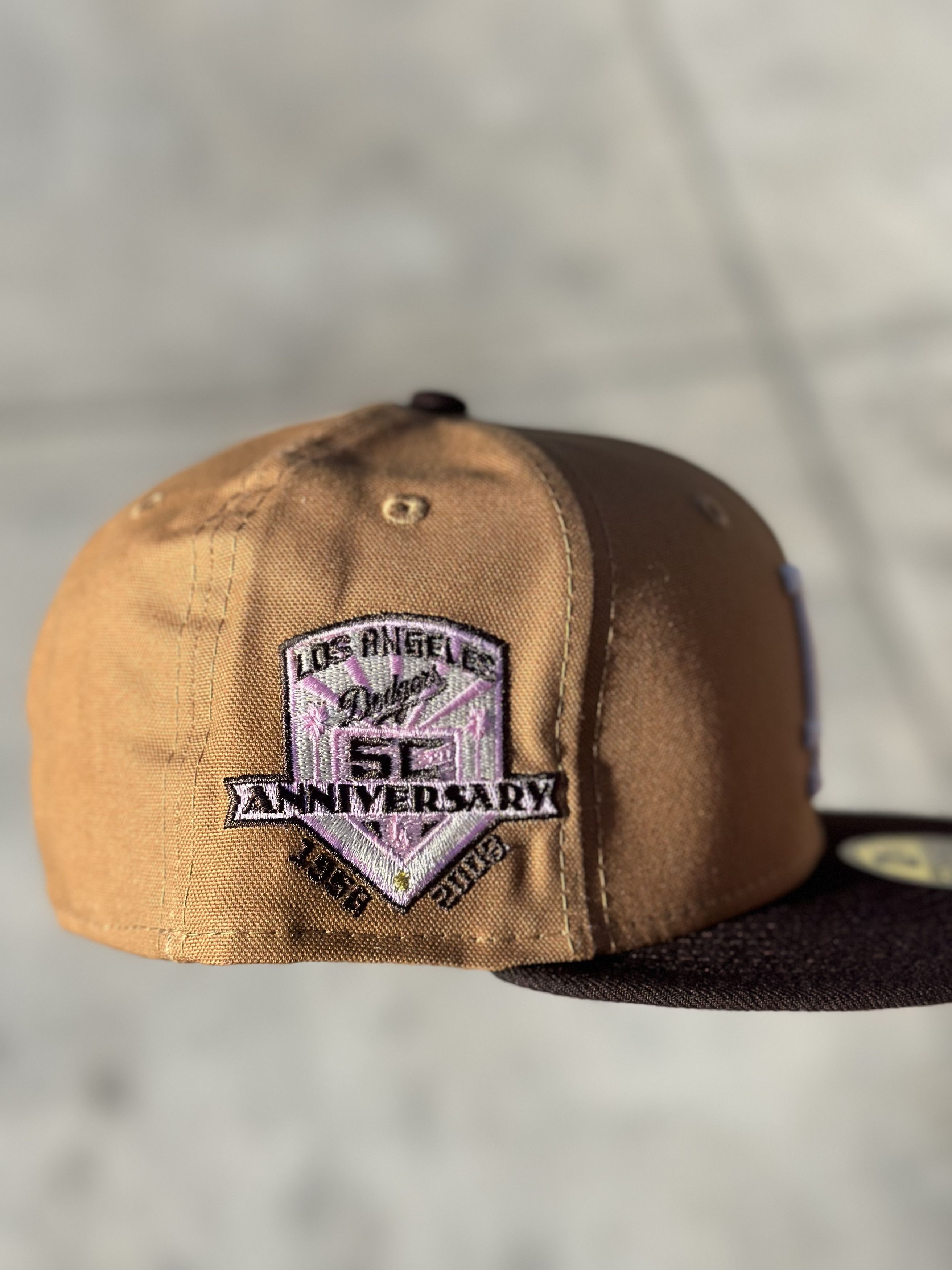 New Era 7 1/4 LA Dodgers 50th Anniversary Patch | Grailed