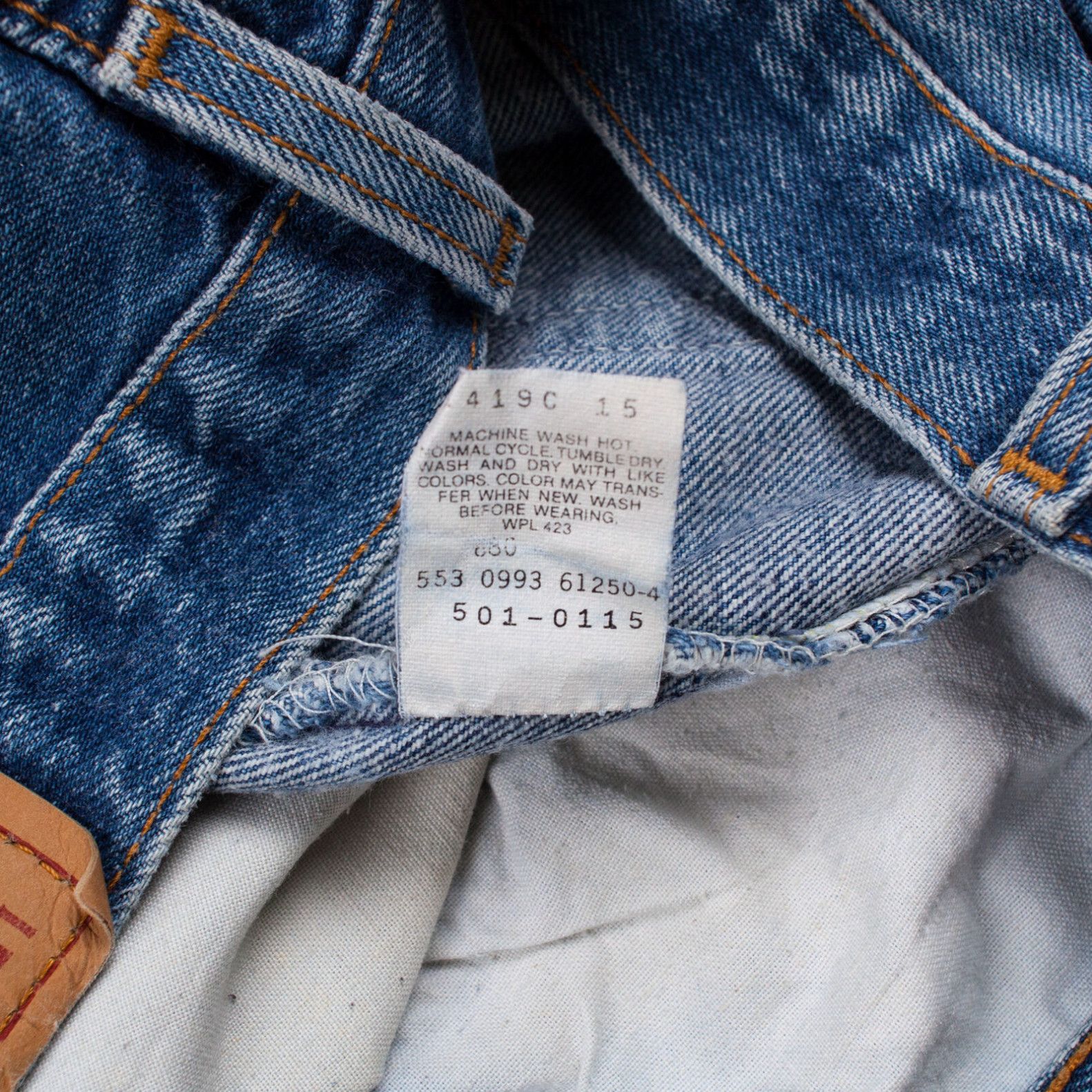 Levi's Vintage Levis 501 Jeans 34 x 28 USA Made 90s Medium Wash Straight Blue Red Tab | Grailed