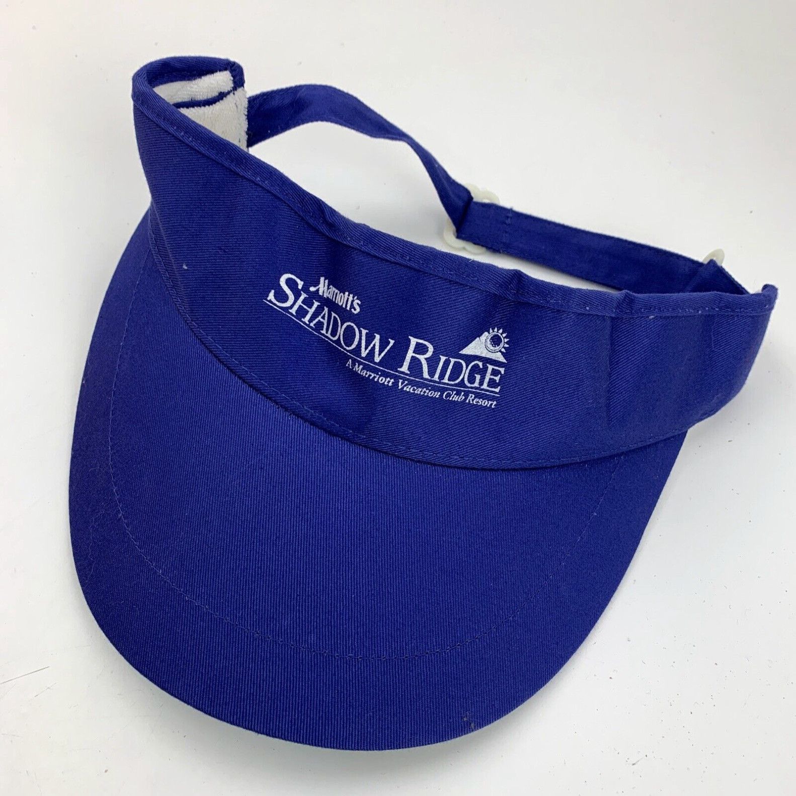 Vintage Marriott's Shadow Ridge Visor Cap Hat Adjustable Vacation Club ...