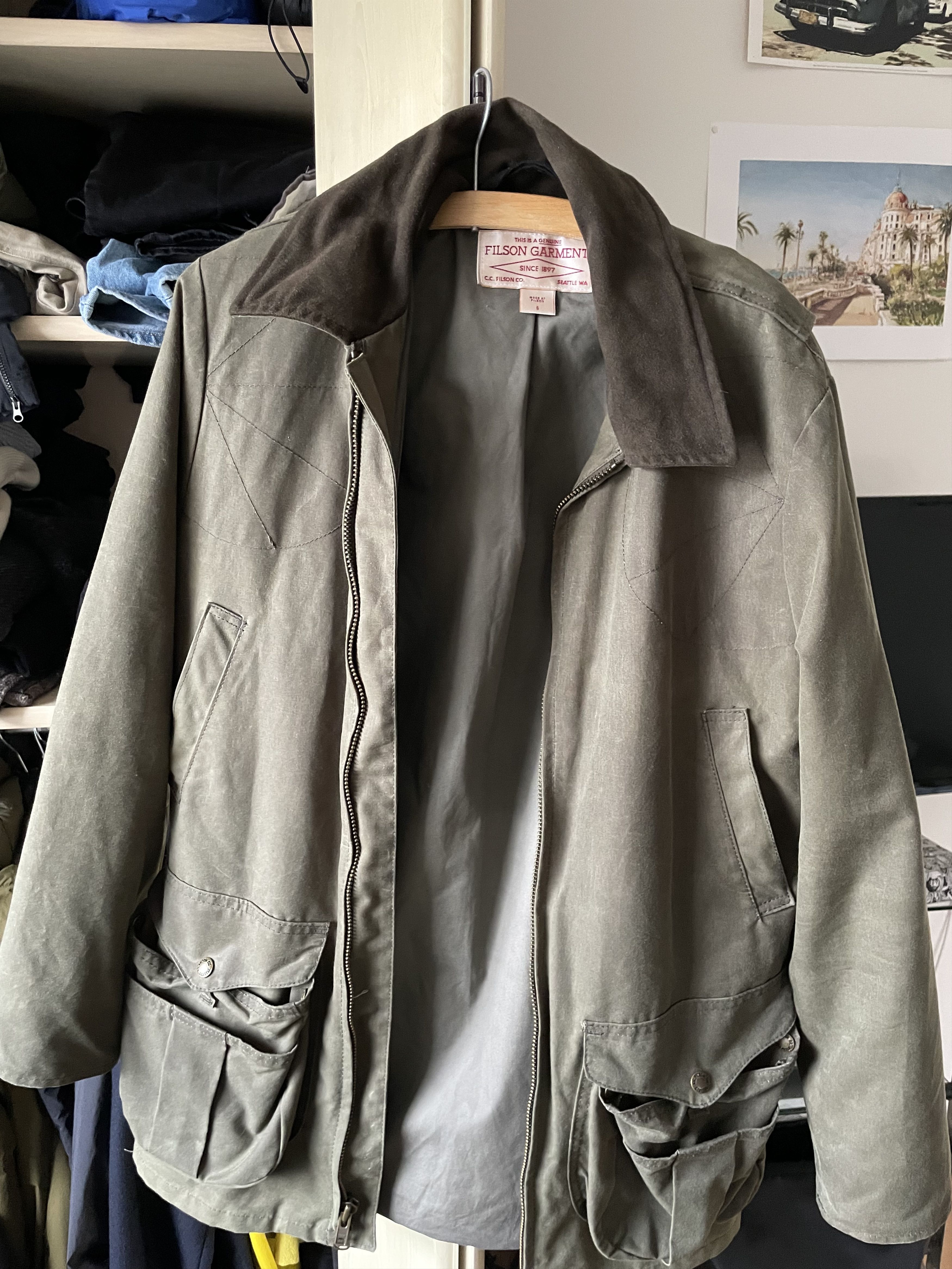 Filson Filson Shooting Jacket Otter Green Made in USA | Grailed