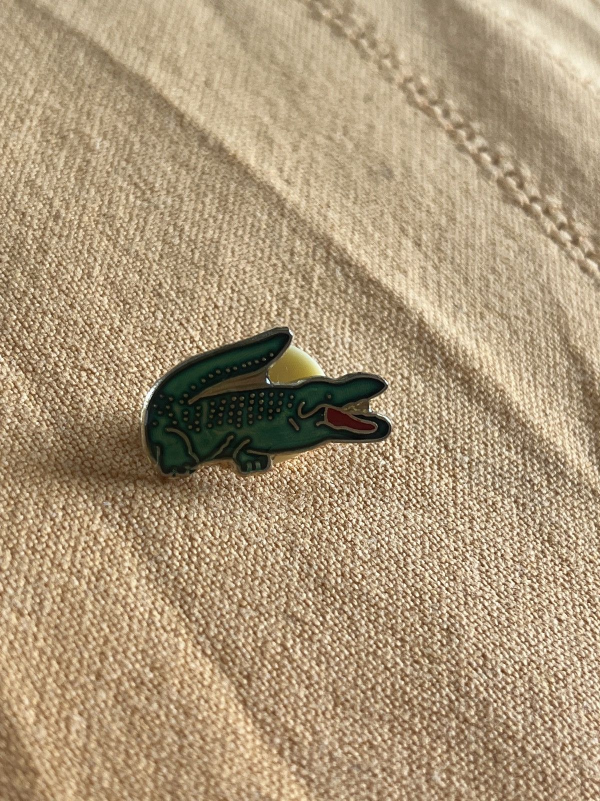 Lacoste × Pins × Vintage Lacoste vintage logo pin | Grailed