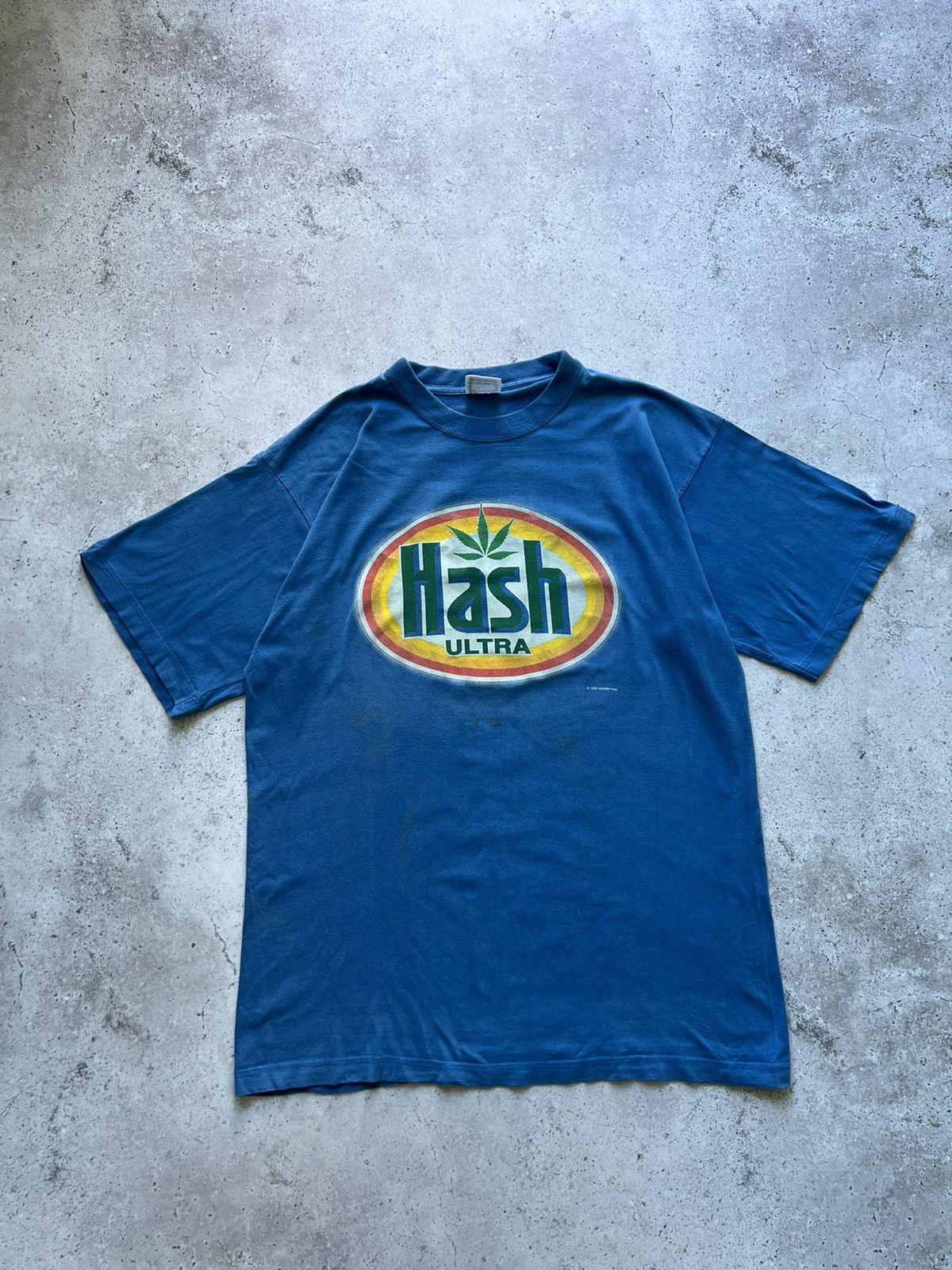 Vintage Vintage 90s Hash Ultra Drugs Weed T-Shirt Rare Japan Style | Grailed