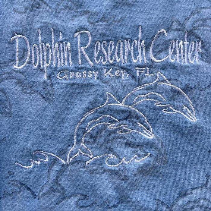 Vintage Vintage early 2000s Dolphin Research Center AOP T shirt | Grailed