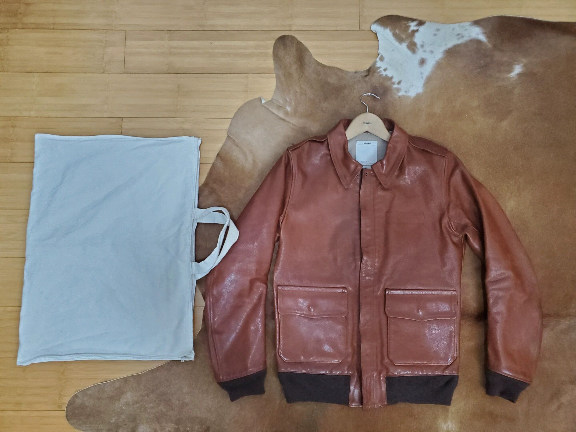 Visvim VISVIM A2 leather | Grailed