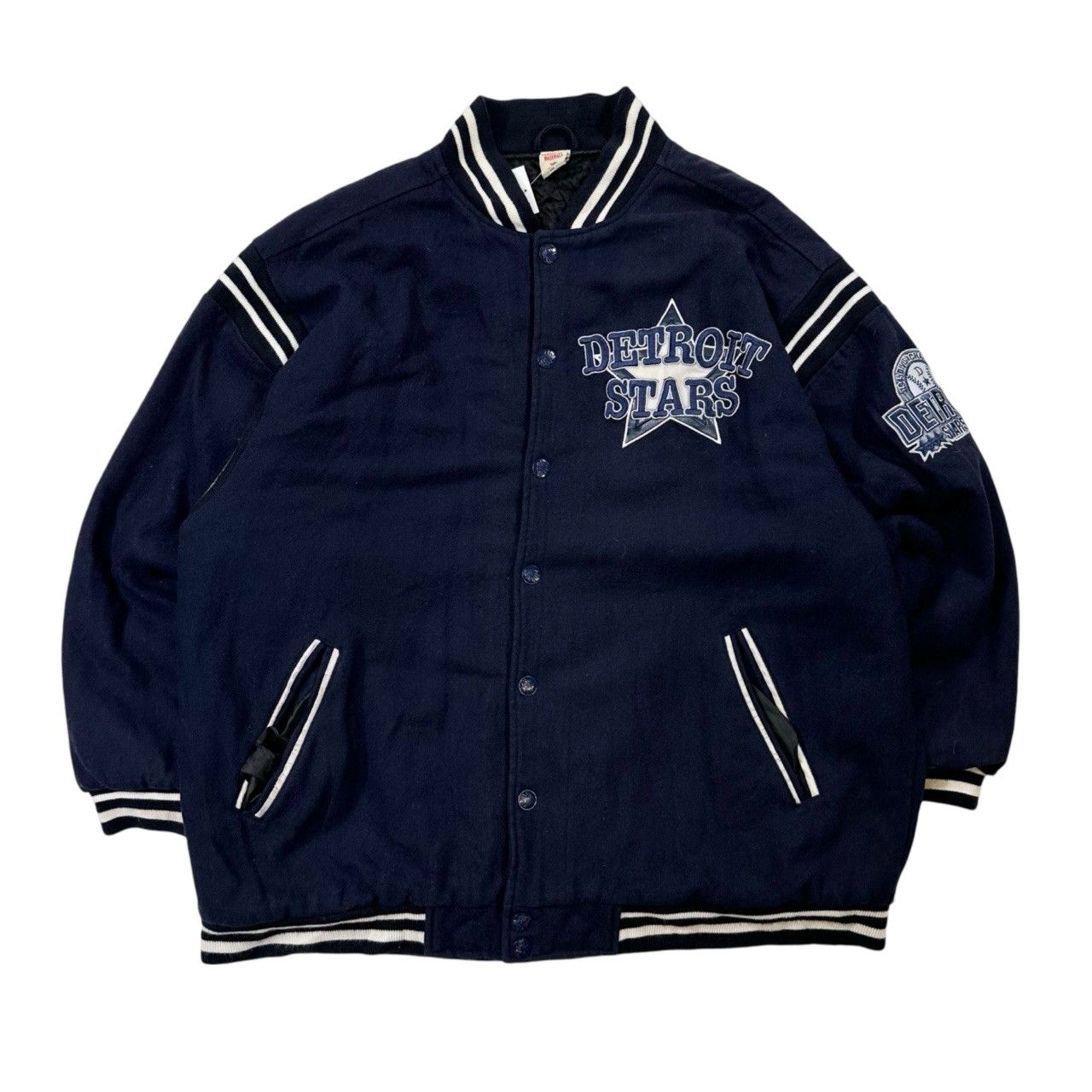 Streetwear × Vintage Vintage Rare Negro League Detroit Stars Varsity ...