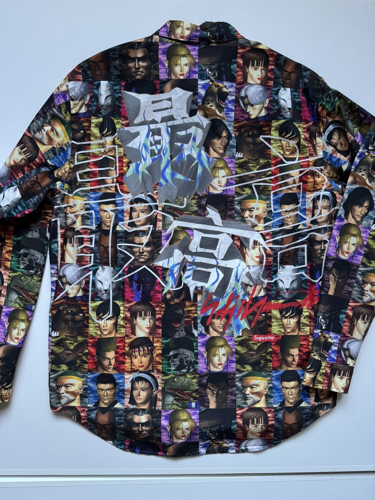 Supreme Tekken Character Selection Button Up Shirt | Grailed