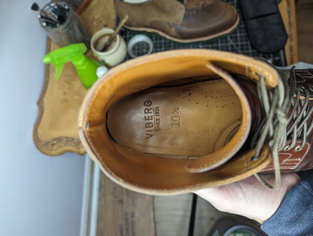 Viberg Viberg #4 Shell Cordovan Service Boot 2030 Last | Grailed