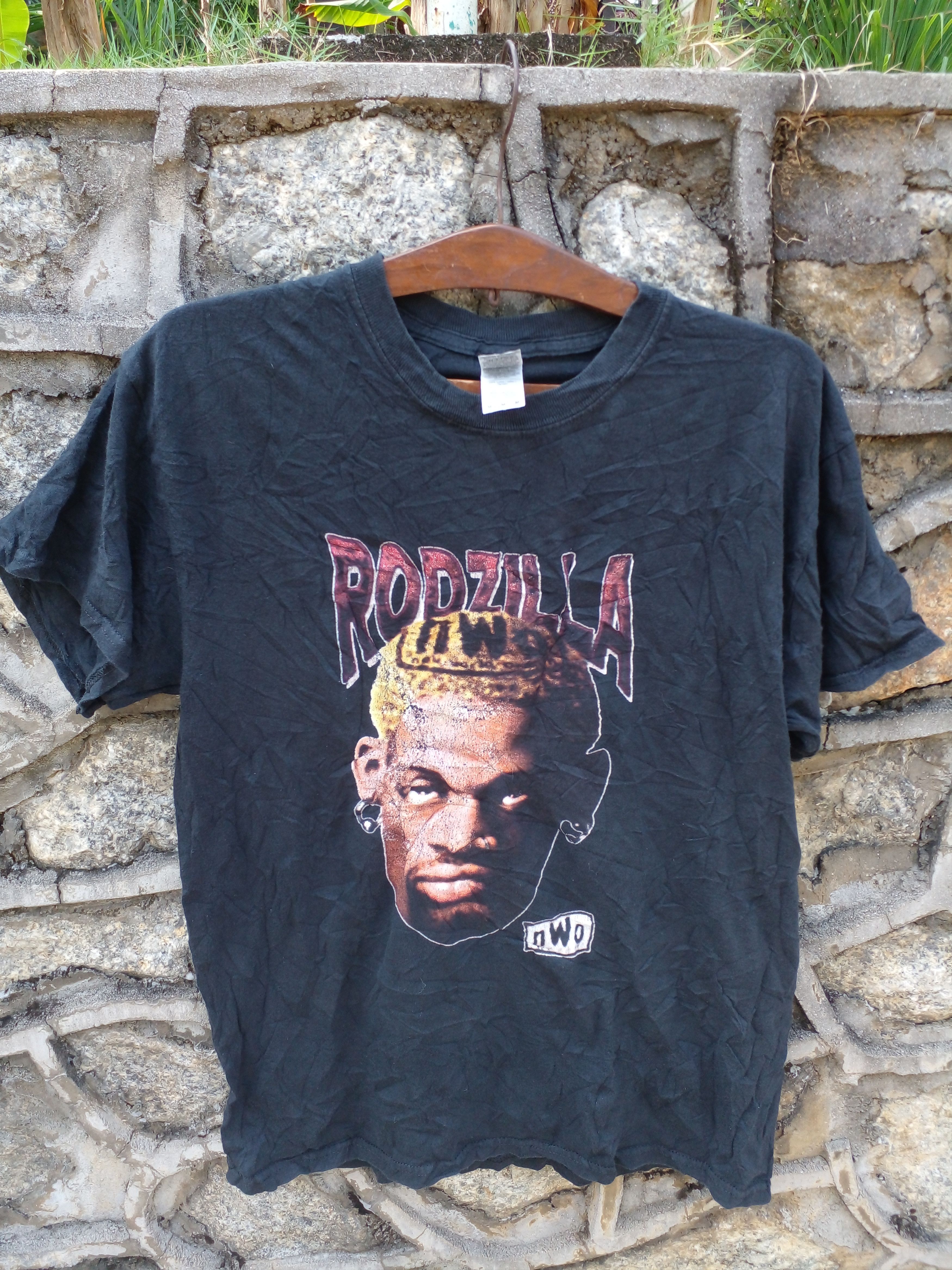 Hypebeast × NBA × Wcw/Nwo Rare edition dennis RODMAN x WRESTLING NWO ...